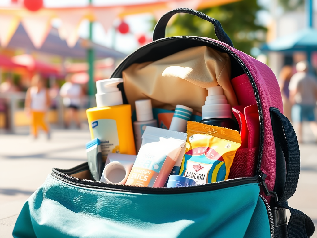 What to pack for a successful theme park day? - Theme Park Utopia